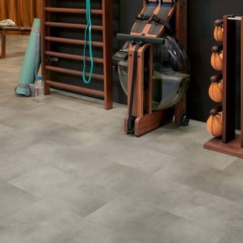 Suelo Vinílico SPC Click QUICK STEP Alpha Vinyl Oro Roca hormigón ...